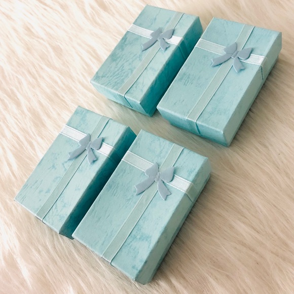 Kate Stylist | Jewelry | New Tiffany Blue Ribbon Bow Jewelry Gift Box ...